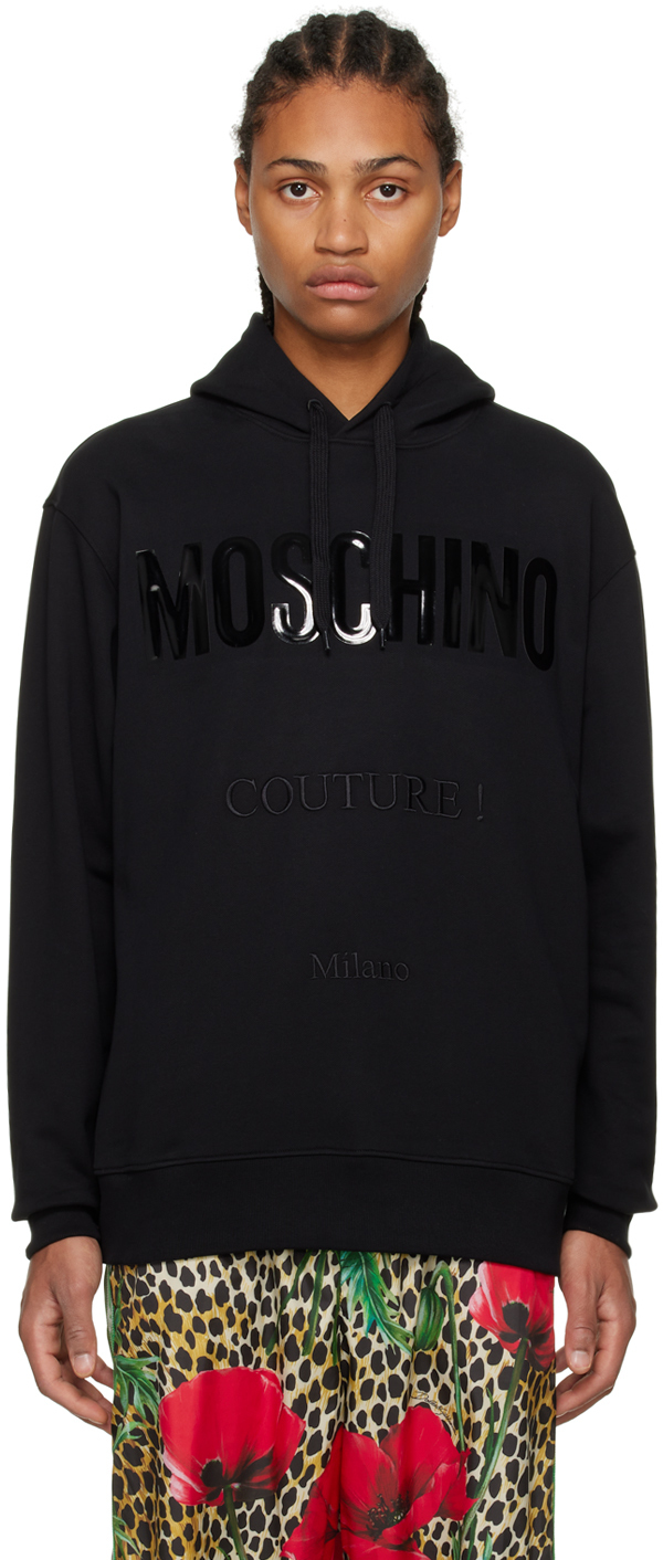 Moschino Black 'Couture' Hoodie Moschino