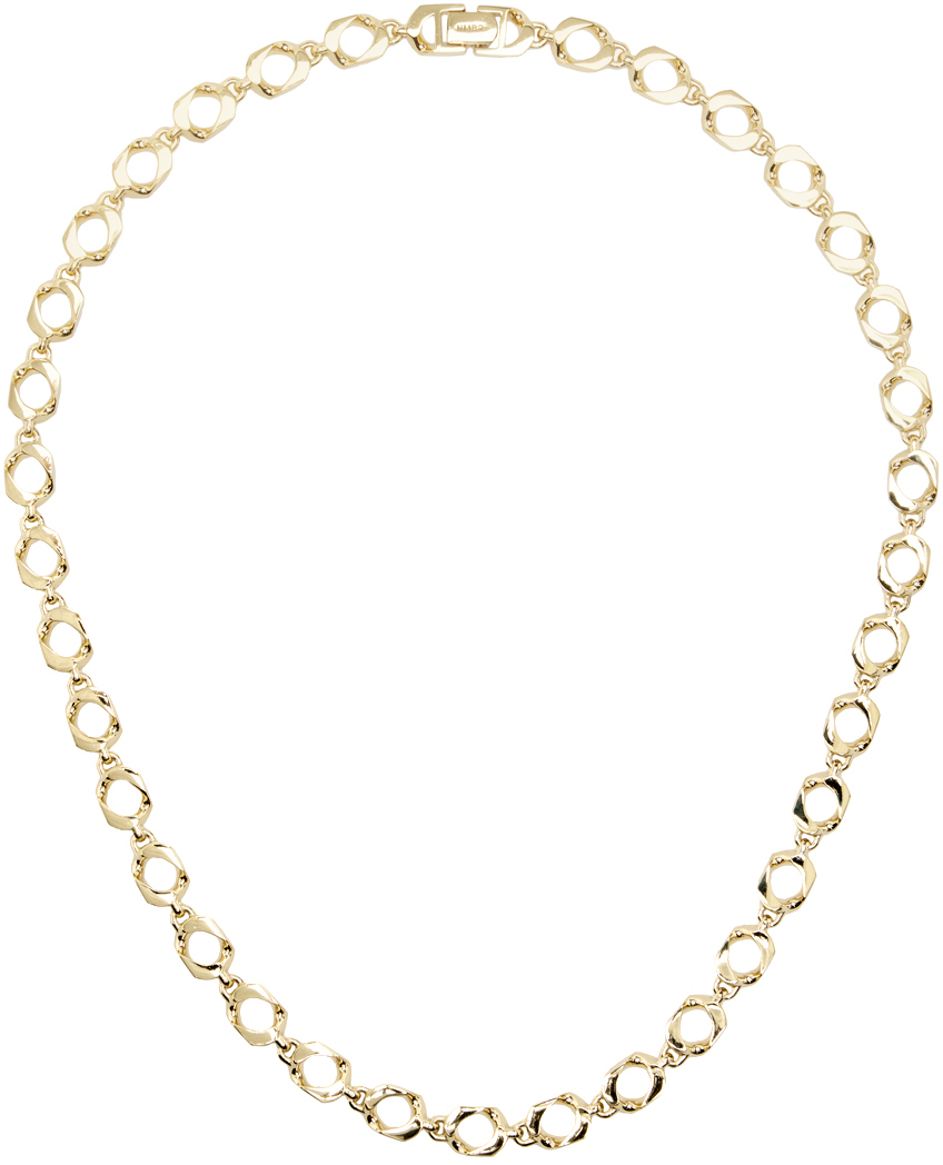 Numbering Gold #5815 Small Chain Link Necklace Numbering