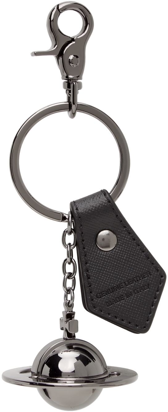 Vivienne Westwood Gunmetal Debbie 3D Orb Keyring Vivienne Westwood