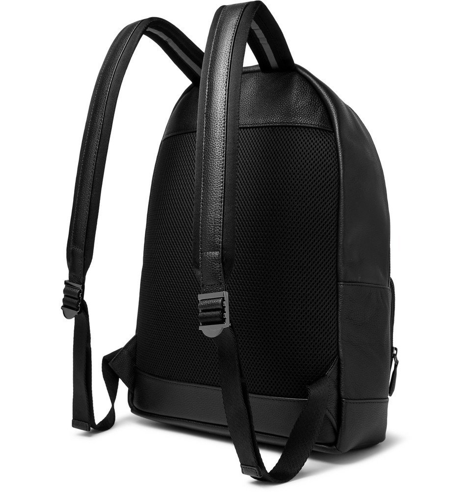 Polo Ralph Lauren - Full-Grain Leather Backpack - Black Polo Ralph Lauren