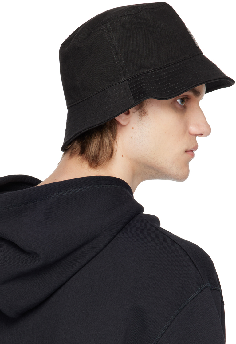 Raf Simons Black Patch Bucket Hat Raf Simons