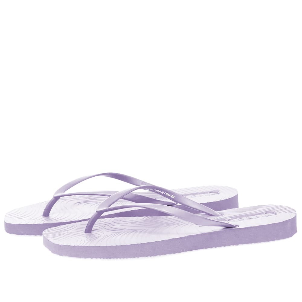 Sleepers Tapered Signature Flip Flop in Lavender Sleepers