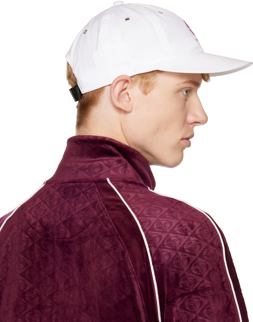 Sergio Tacchini White Racquet Edition Tennis Cap Sergio Tacchini