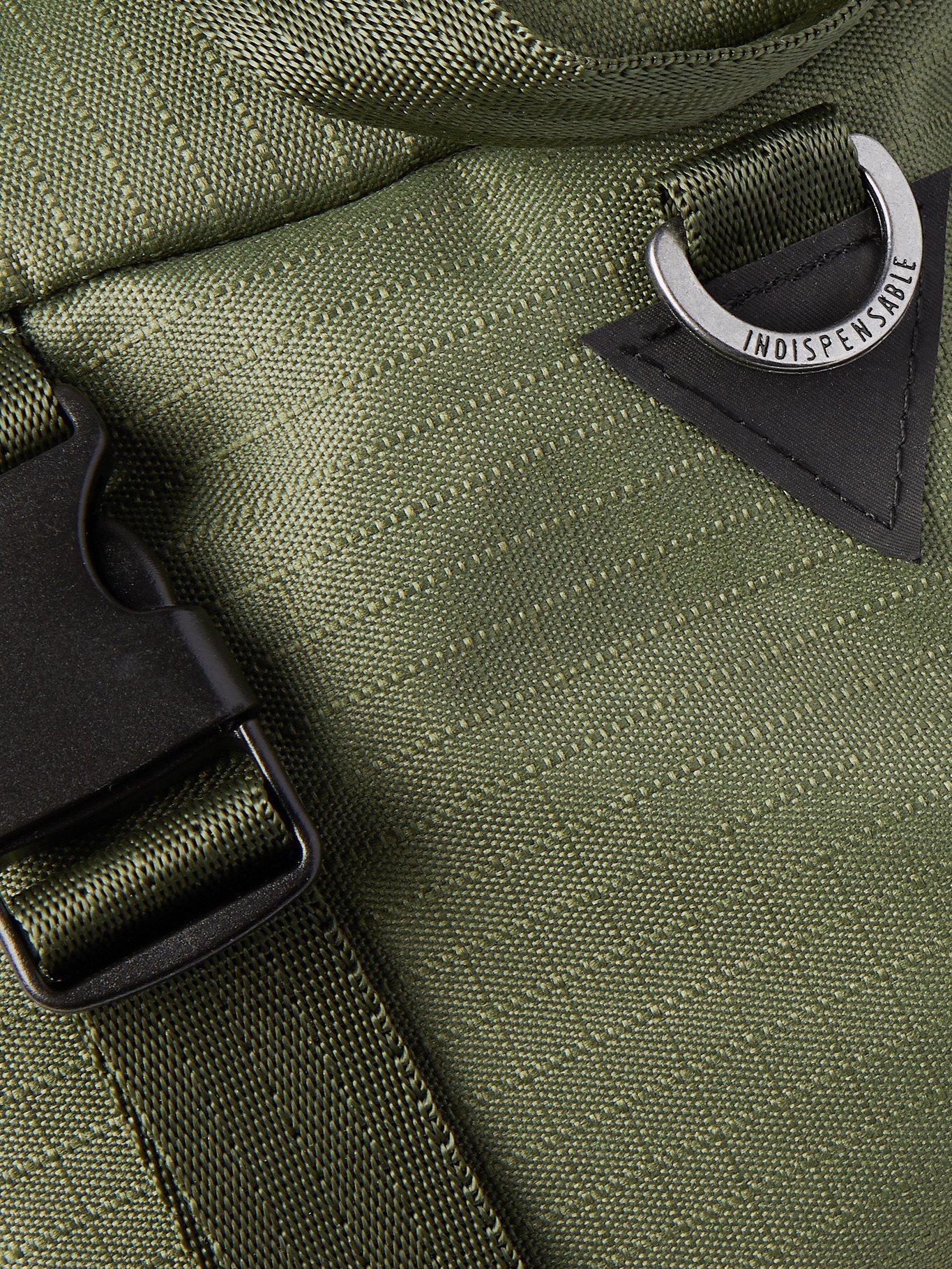 Indispensable - Webbing-Trimmed Ripstop, Canvas and Twill Backpack ...