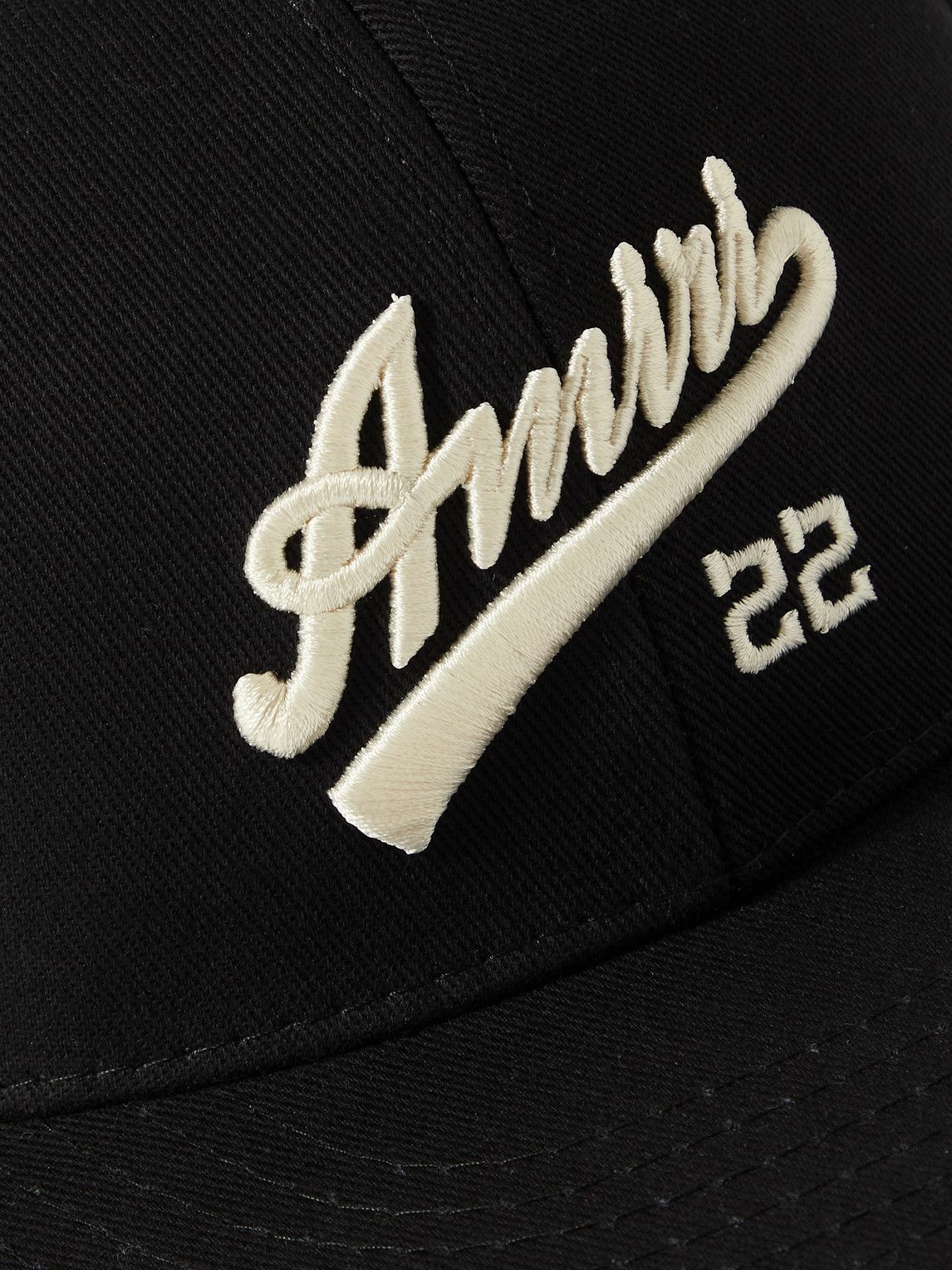 AMIRI - Logo-Embroidered Cotton-Twill Baseball Cap Amiri