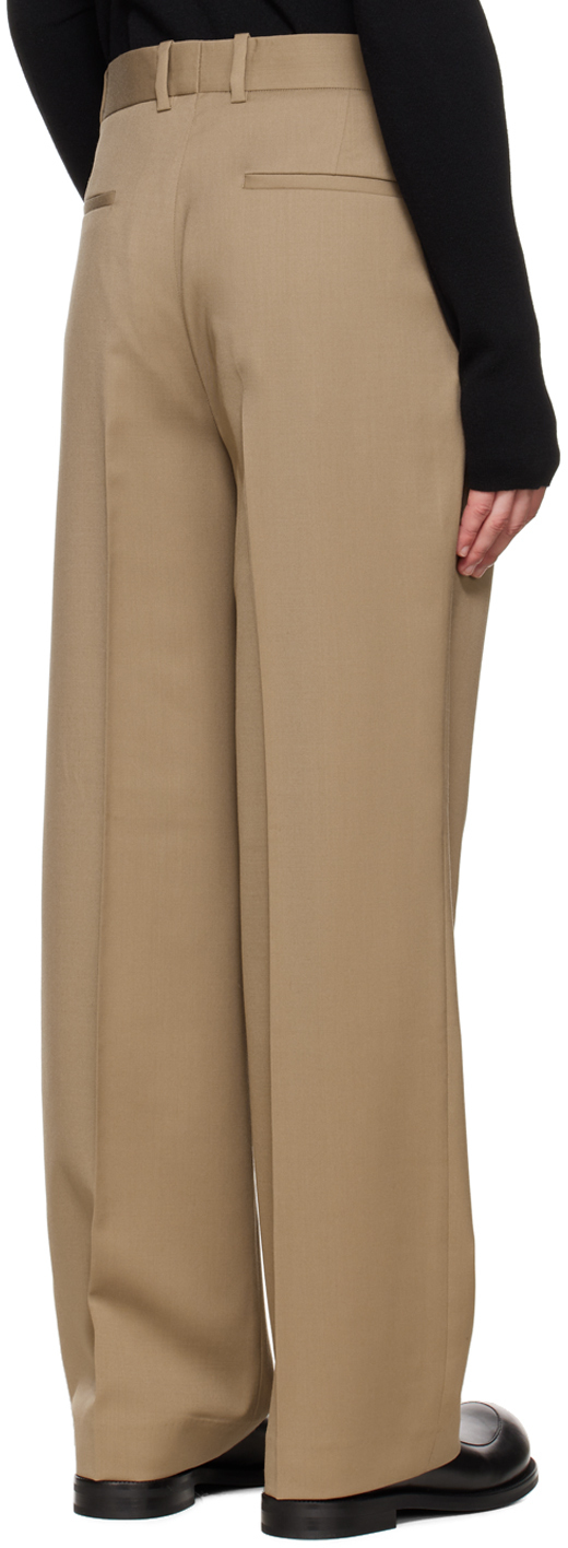 Han Kjobenhavn Taupe Boxy Suit Trousers Han Kjobenhavn