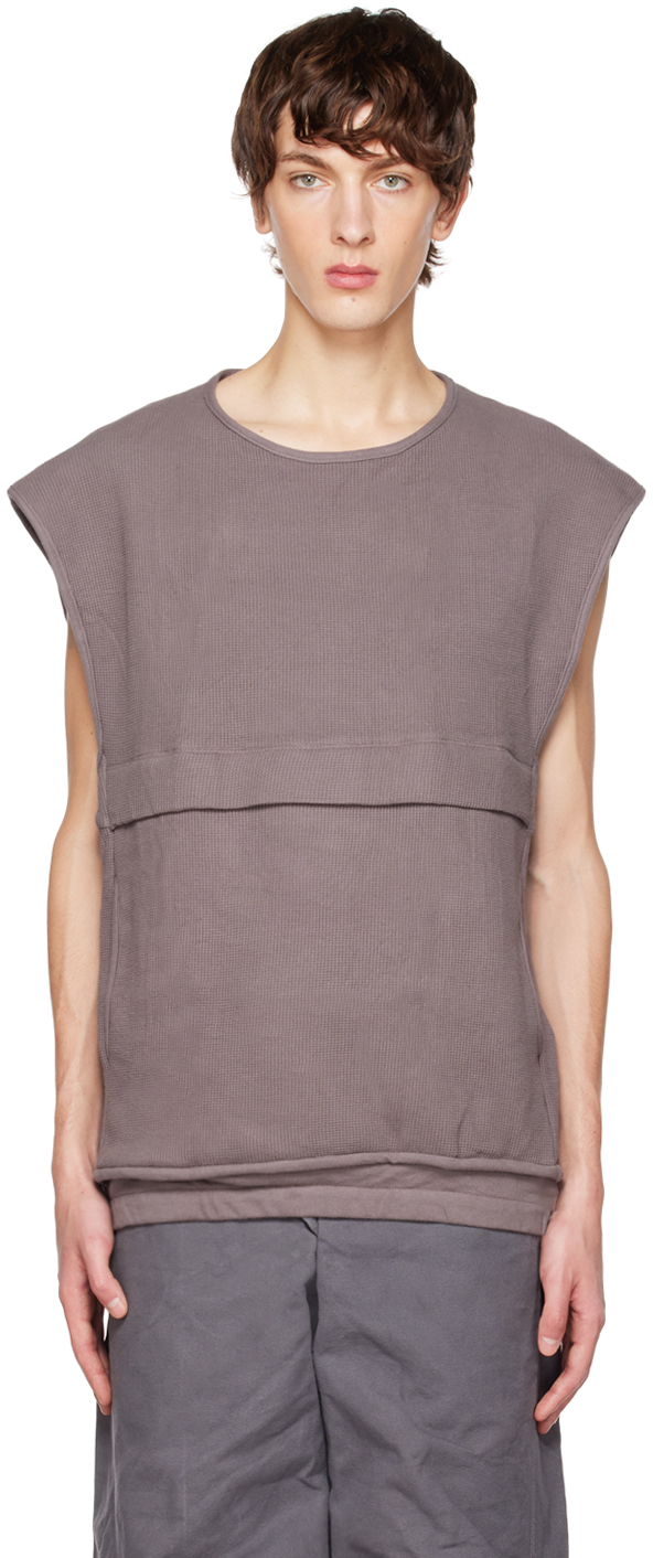 BRYAN JIMENÈZ Taupe Space Worker Vest