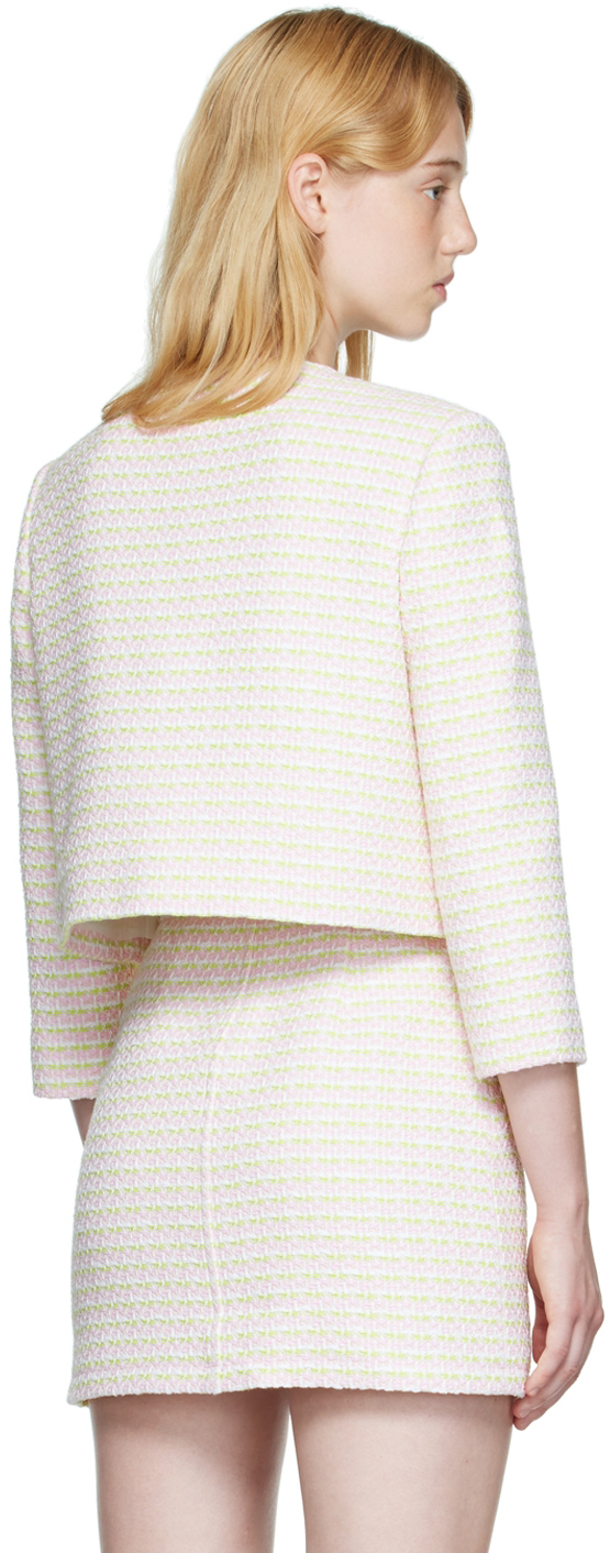 Pushbutton Pink Tweed Jacket Pushbutton