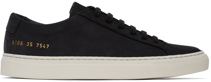 Common Projects Black Achilles Low Sneakers Common Projects
