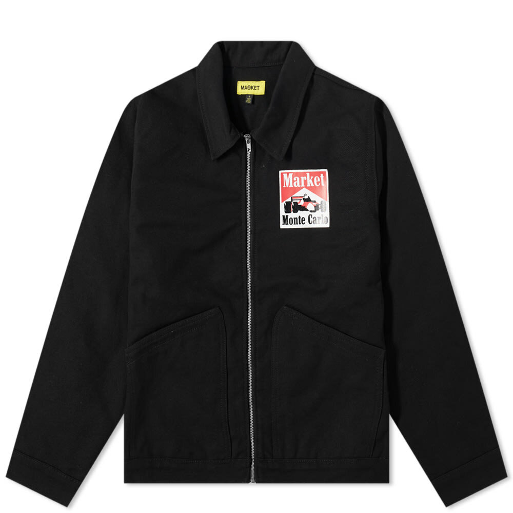 Market Racing Logo Coach Jacket MARKET
