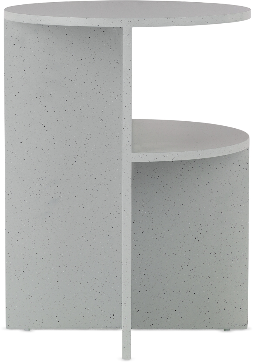 Muuto Gray Halves Side Table Muuto