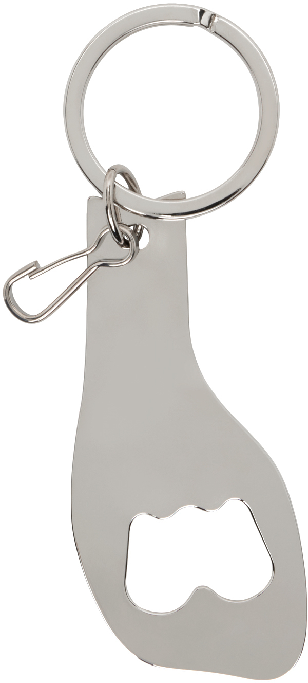 MM6 Maison Margiela Silver Sole Keychain MM6 Maison Margiela