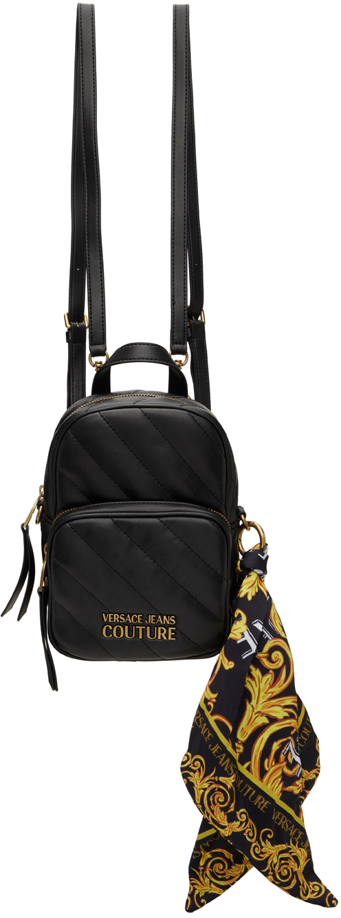 Versace Jeans Couture Black Thelma Backpack Versace