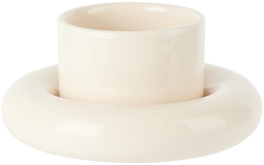 Gustaf Westman Objects Off-White Chunky Cup & Saucer