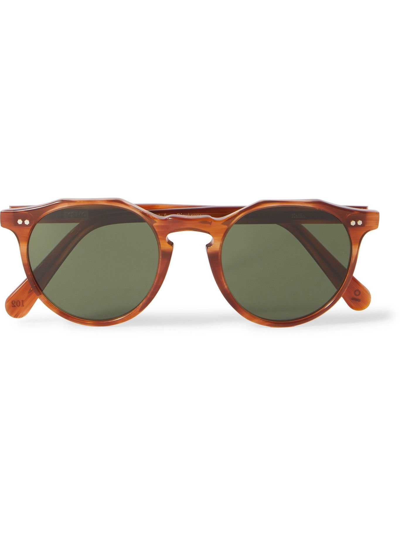 MONC - Kallio Round-Frame Tortoiseshell Acetate Sunglasses Moncler