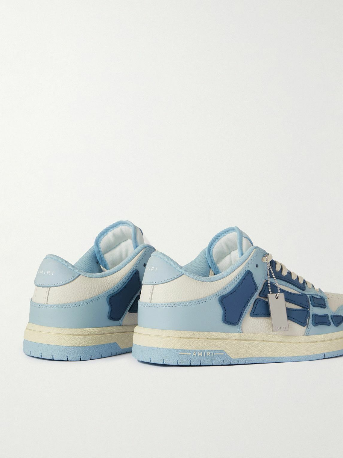 AMIRI - Skeleton Leather Sneakers - Blue Amiri