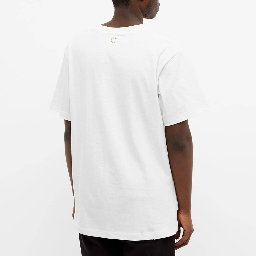 CLOTT-Shirt By CLOT Script Logo T-Shirt in White CLOT