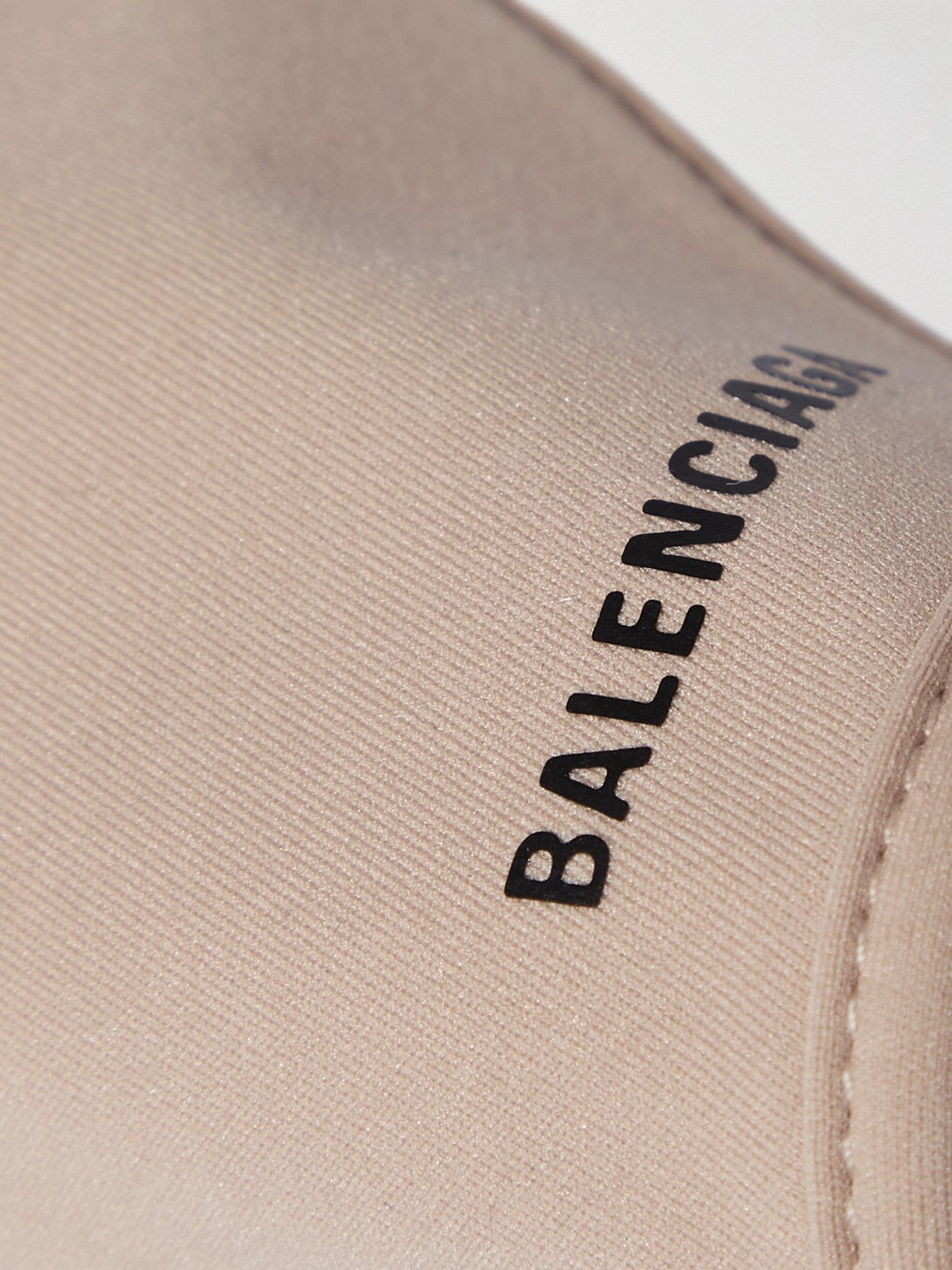 BALENCIAGA - Logo-Print Stretch-Jersey Face Mask Balenciaga