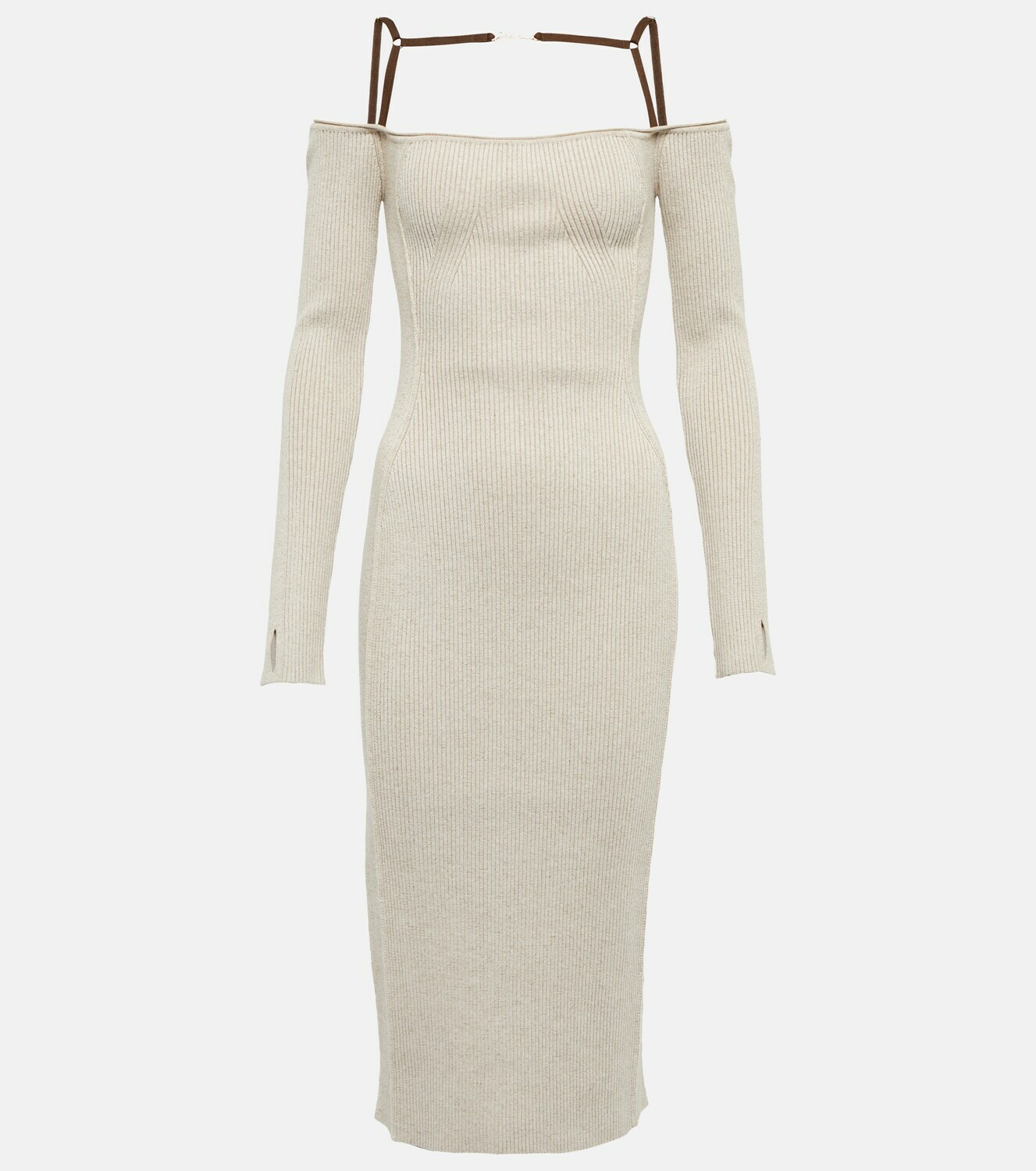 Jacquemus - La Robe Sierra midi dress Jacquemus
