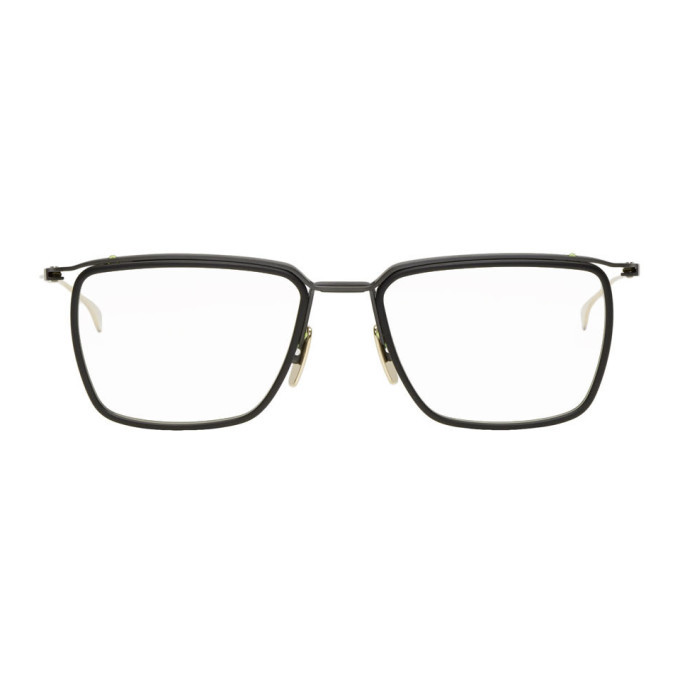 Dita Black and Gold Schema-One Glasses Dita