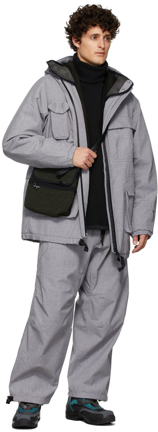 BYBORRE Grey Bulky Jacket BYBORRE