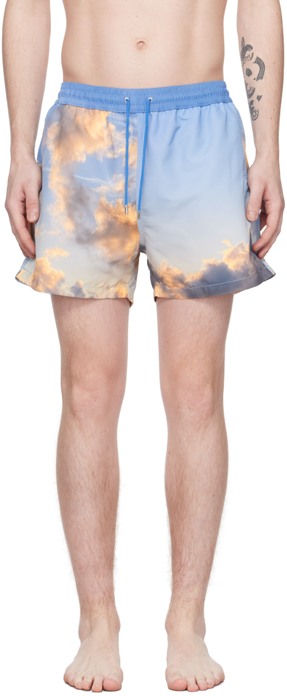 Paul Smith Blue Cloud Swim Shorts Paul Smith