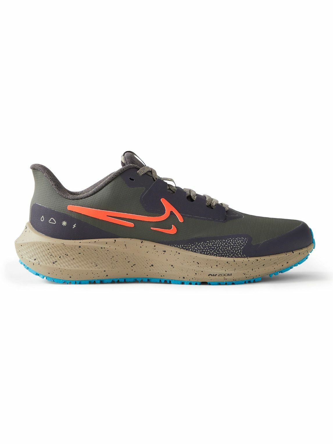 Nike Running - Air Zoom Pegasus 39 Shield Coated-Mesh Running Shoes ...