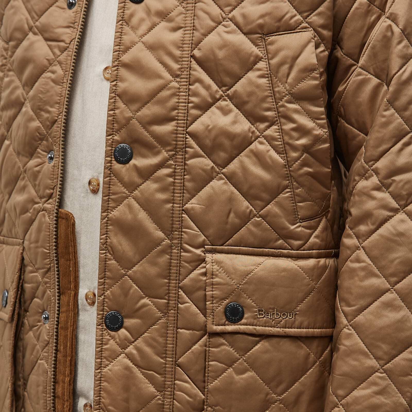 Barbour Men's Ashby Quilt Jacket in Sandstone Barbour