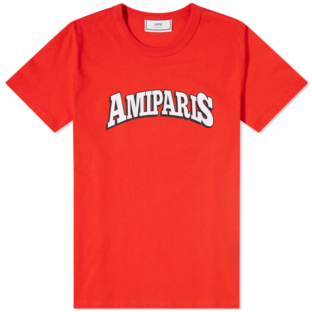 AMI Paris Print Tee AMI Alexandre Mattiussi