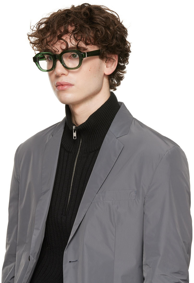 Matsuda SSENSE Exclusive Green M1028 Glasses Matsuda