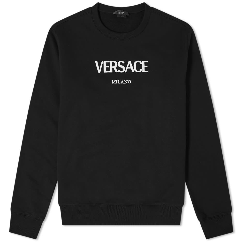 Versace Logo Crew Sweat Versace