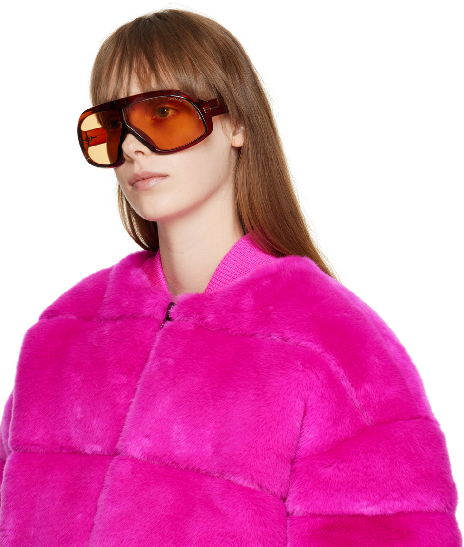 TOM FORD Brown Cassius Sunglasses TOM FORD