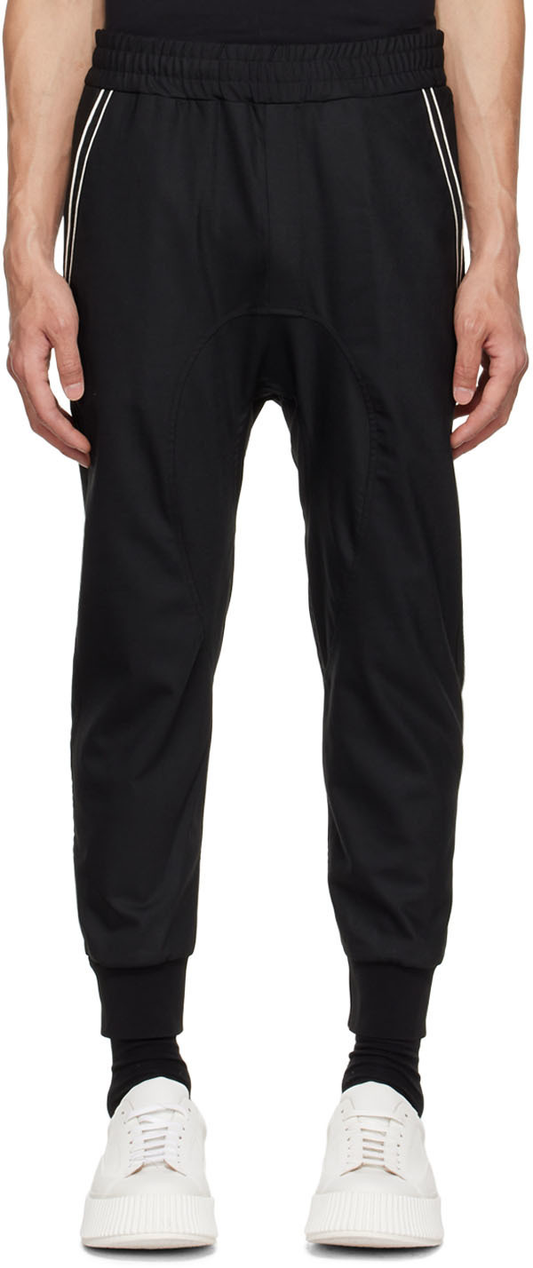 Neil Barrett Black Polyester Trousers Neil Barrett