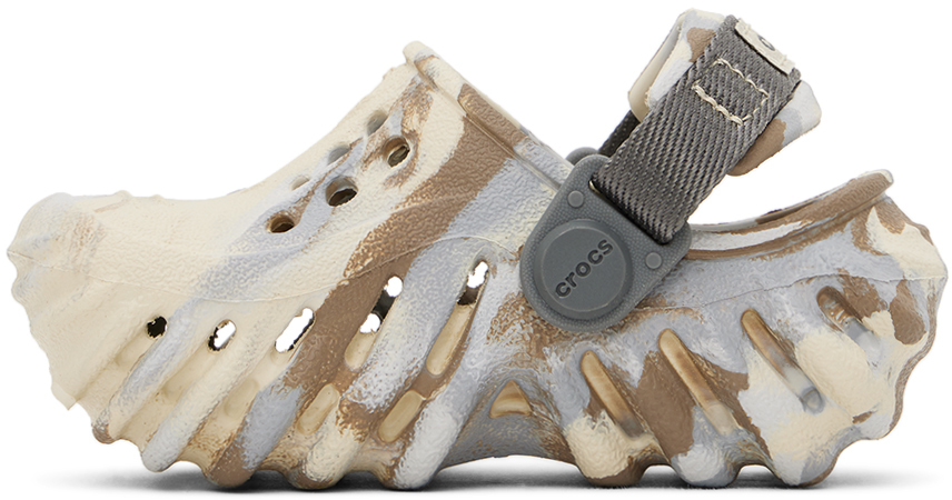 Crocs Kids Khaki Echo Clogs Crocs