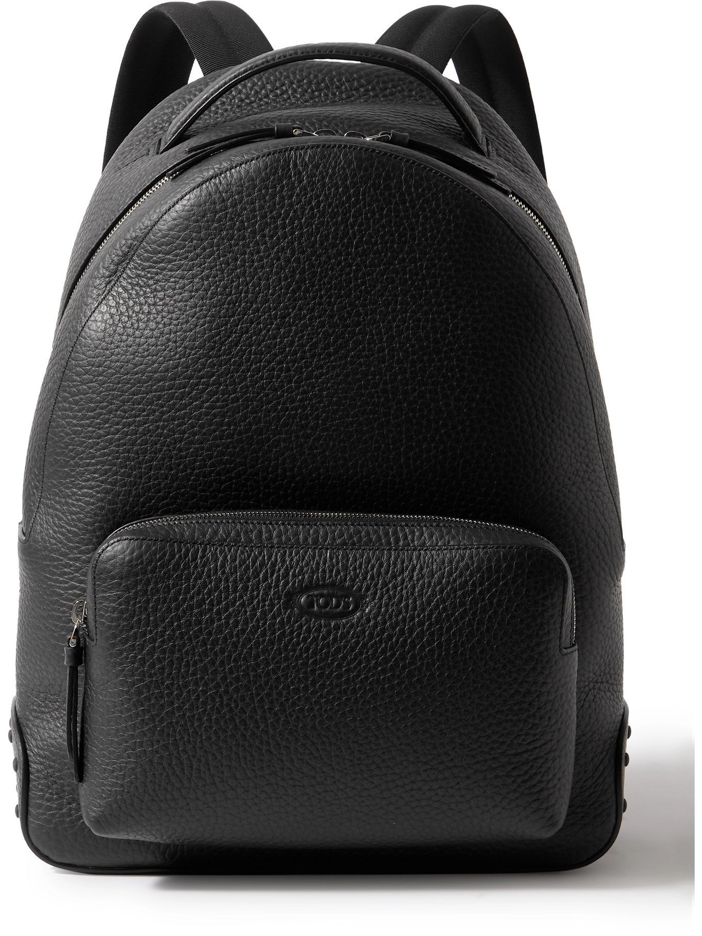 TOD'S - Full-Grain Leather Backpack - Black Tod's