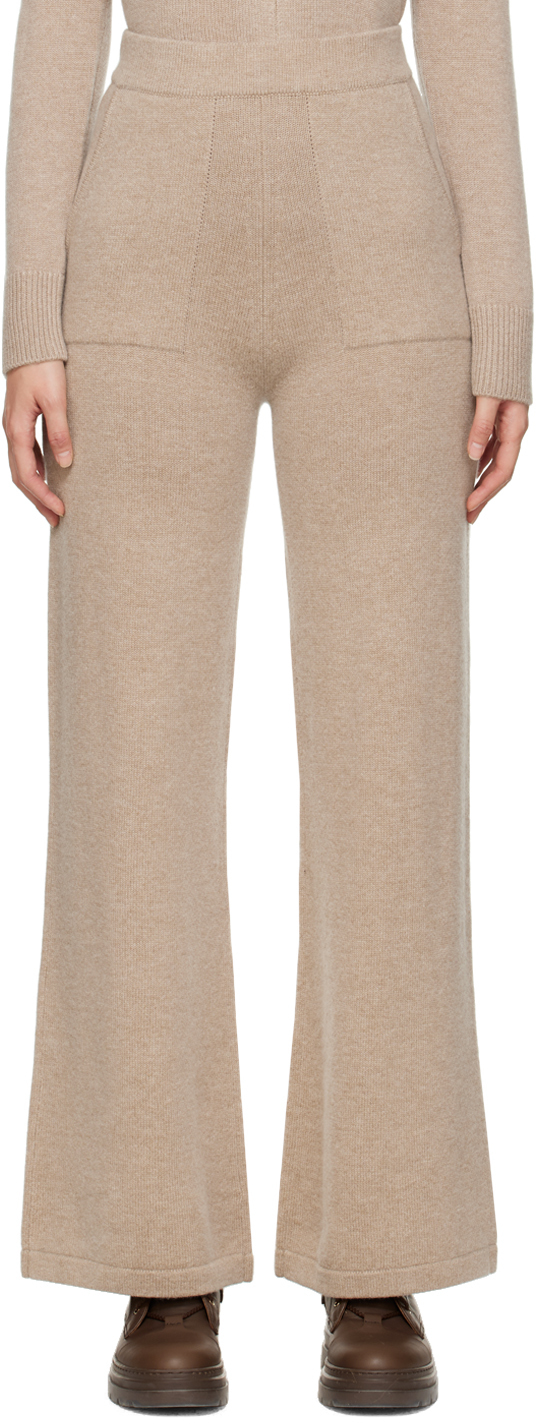 S Max Mara Tan Jim Lounge Pants S Max Mara
