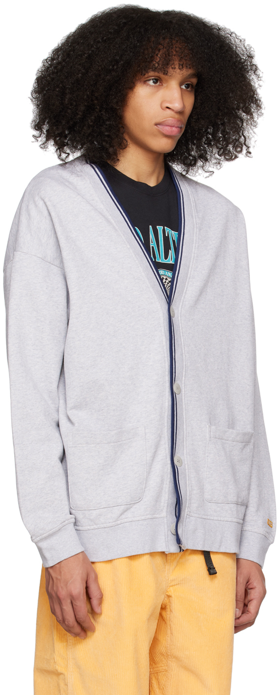 Levi's Gray Relaxed Cardigan Levi's Red