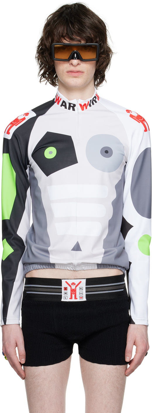 Walter Van Beirendonck Gray Body Turtleneck Walter Van Beirendonck