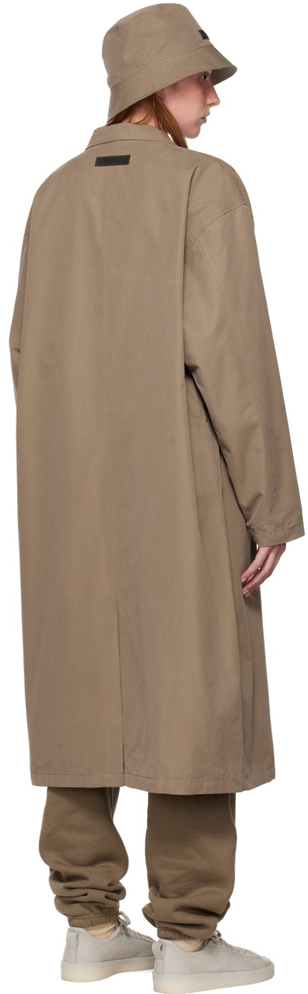 Essentials Brown Long Coat Essentials