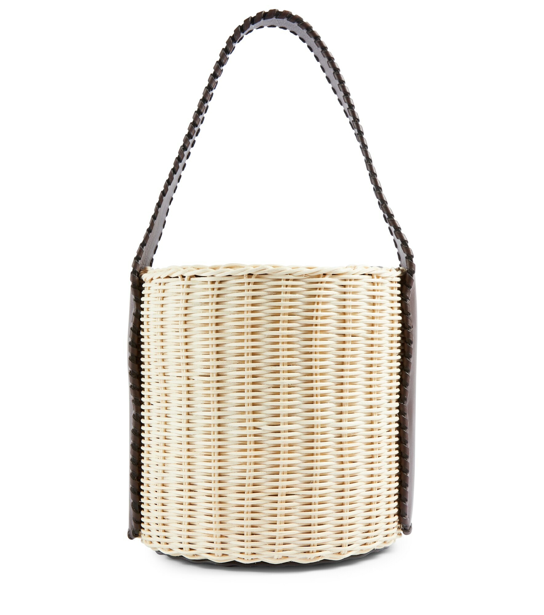 Max Mara - Jane1 Small rattan bucket bag Max Mara