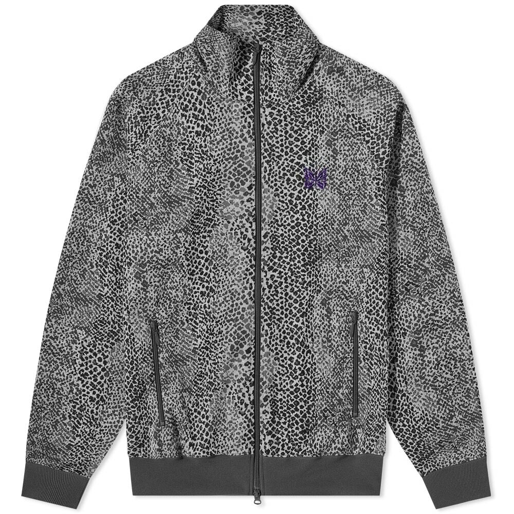 Needles Men's Poly Jacquard Track Jacket in Python Needles