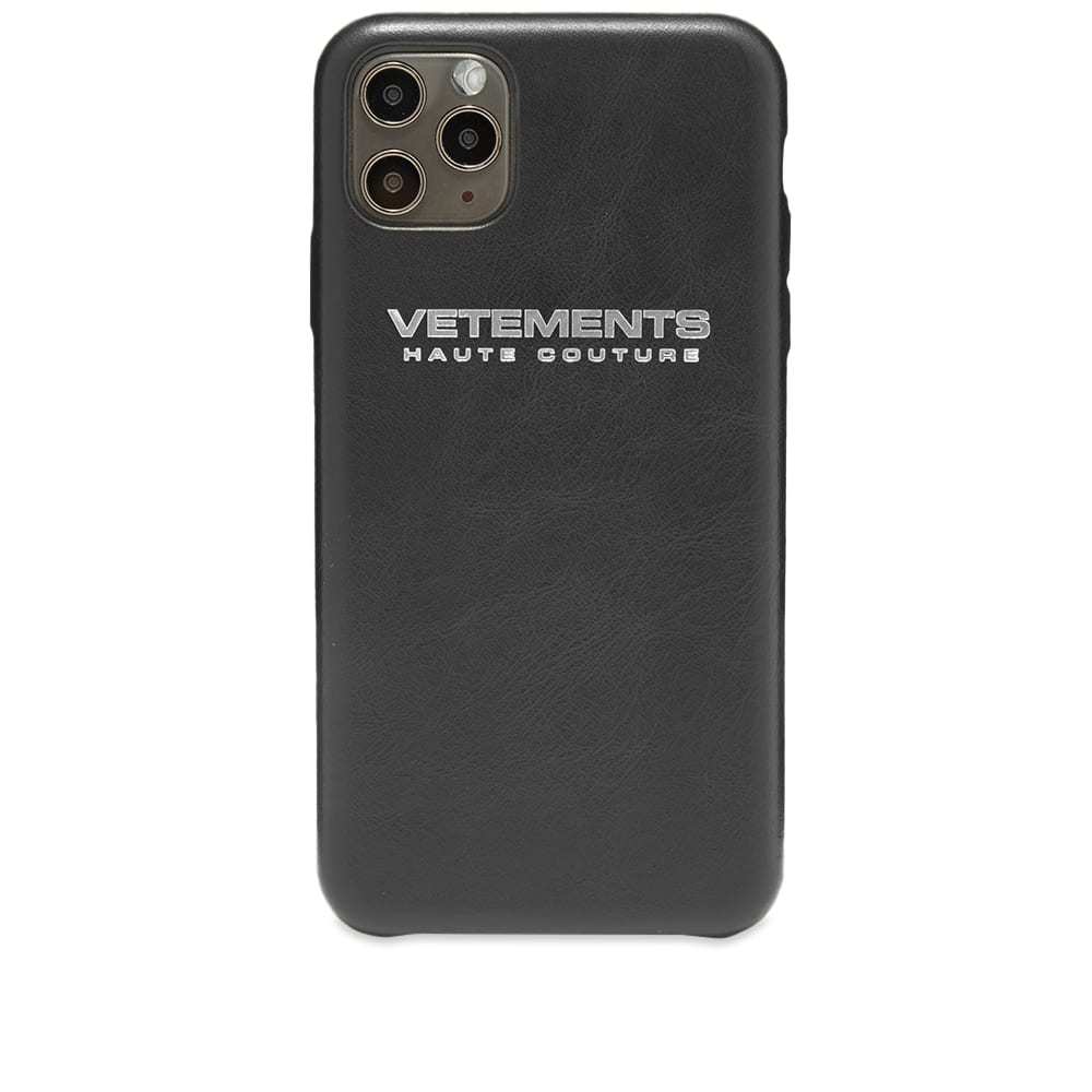 VETEMENTS Haute Couture iPhone 11 Pro Max Case Vetements
