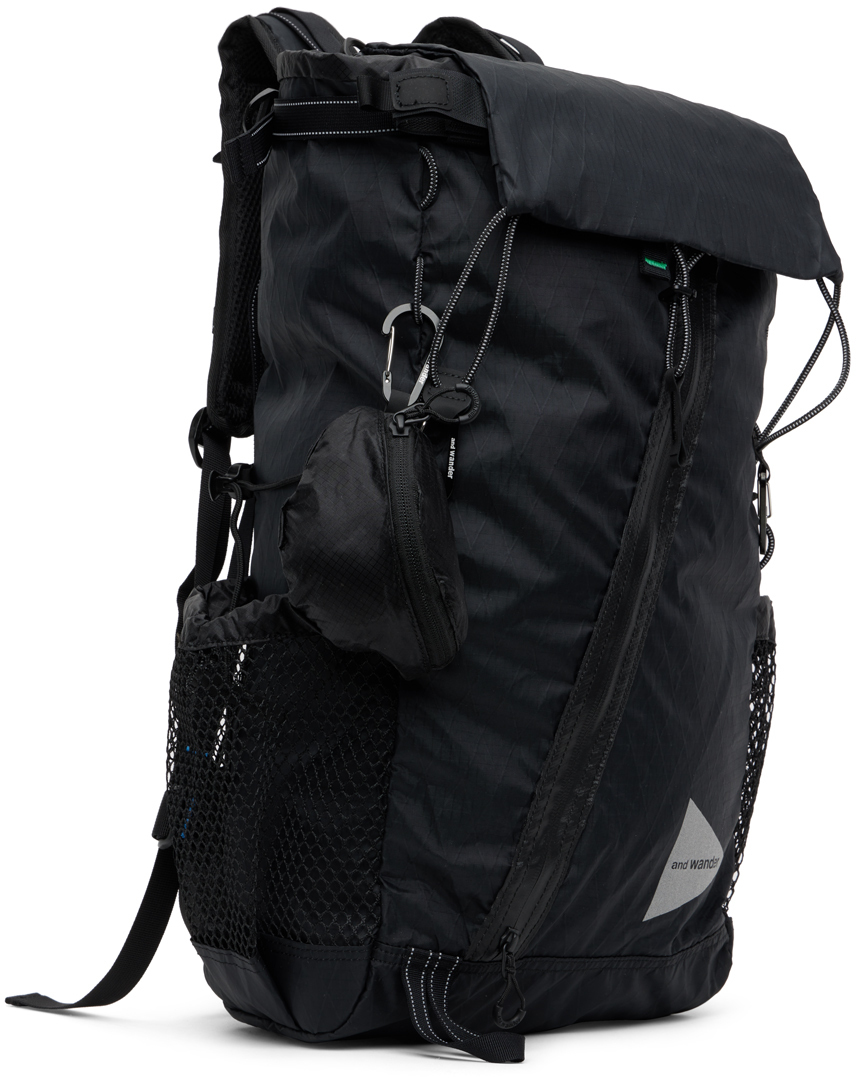 and wander Black X-Pac 30L Backpack and Wander