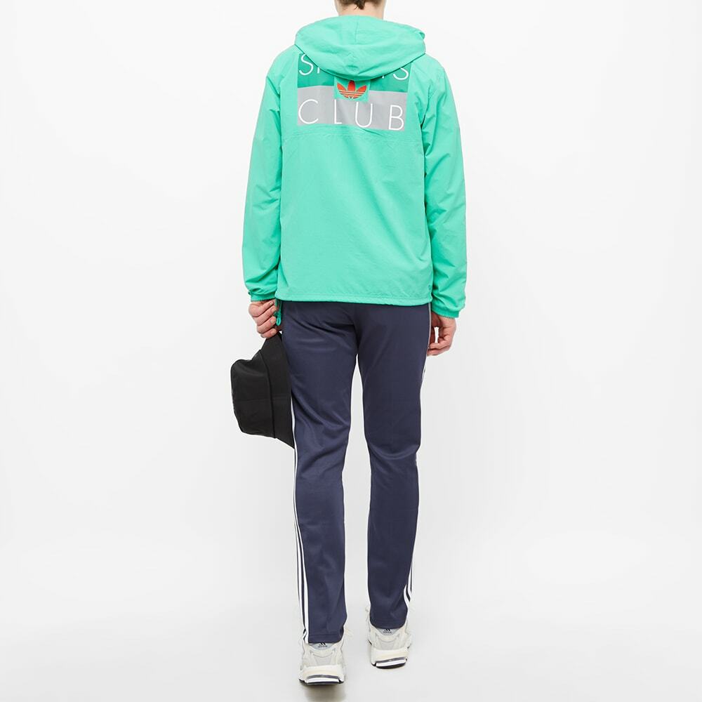 Adidas Men's Sports Club Windbreaker in Hi-Res Green adidas