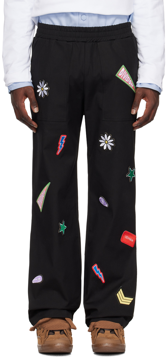 (di)vision Black Patch Trousers (Di)vision