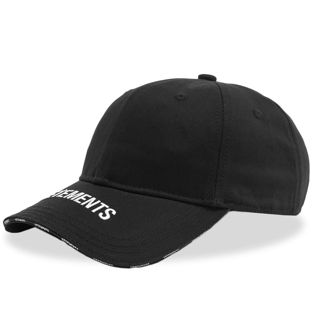 VETEMENTS Peak Logo Cap Vetements