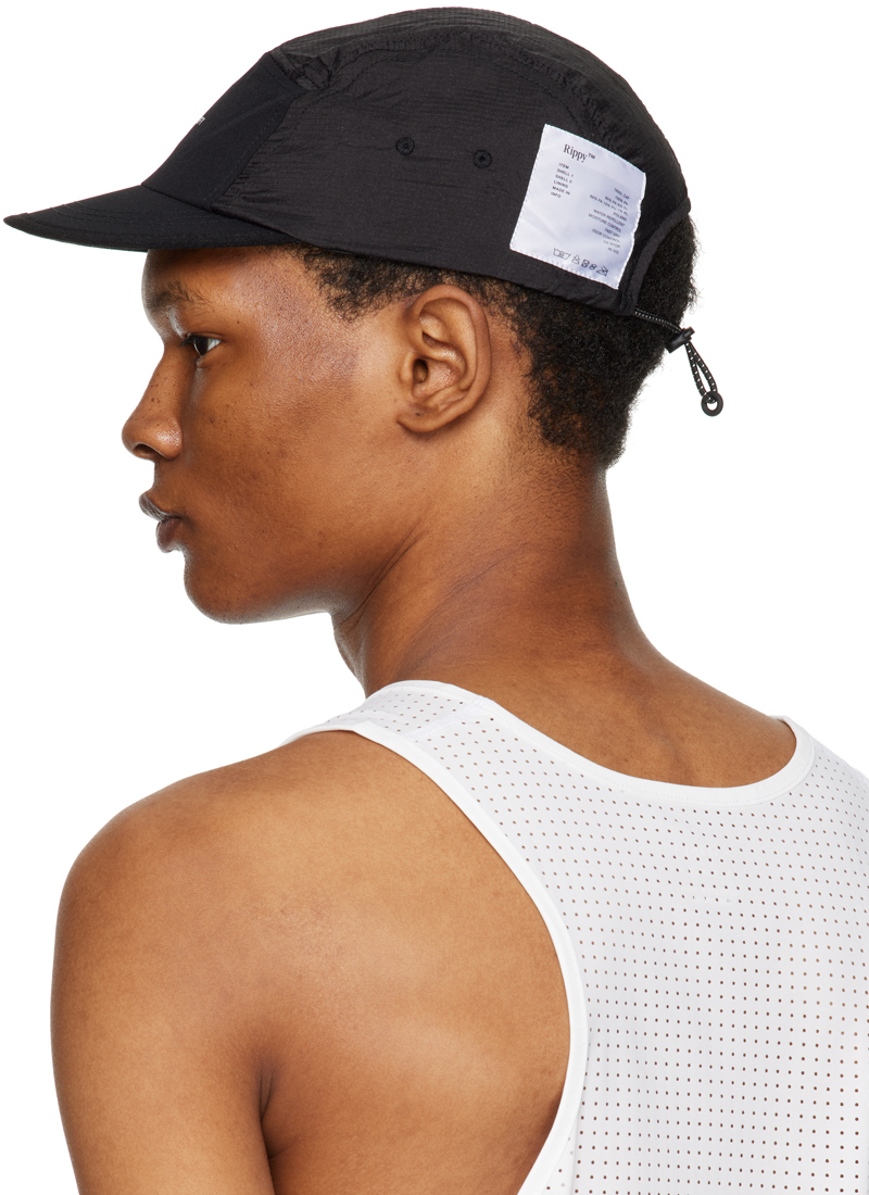 Satisfy Black Rippy Trail Cap Satisfy