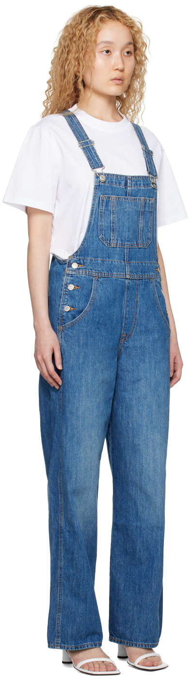 Levi's Blue Utility Overalls Levi's Red
