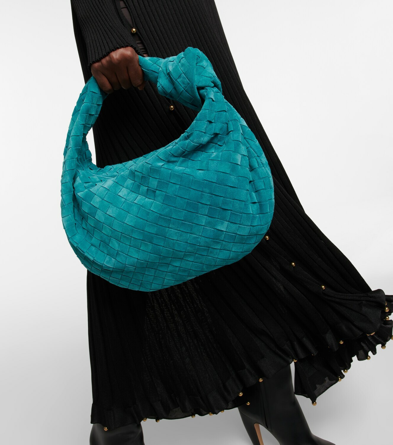 Bottega Veneta - Jodie Teen suede tote bag Bottega Veneta