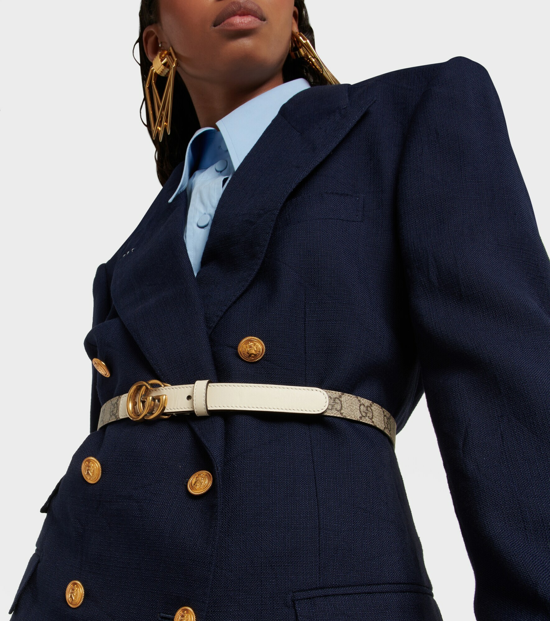 Gucci - GG Supreme leather belt Gucci